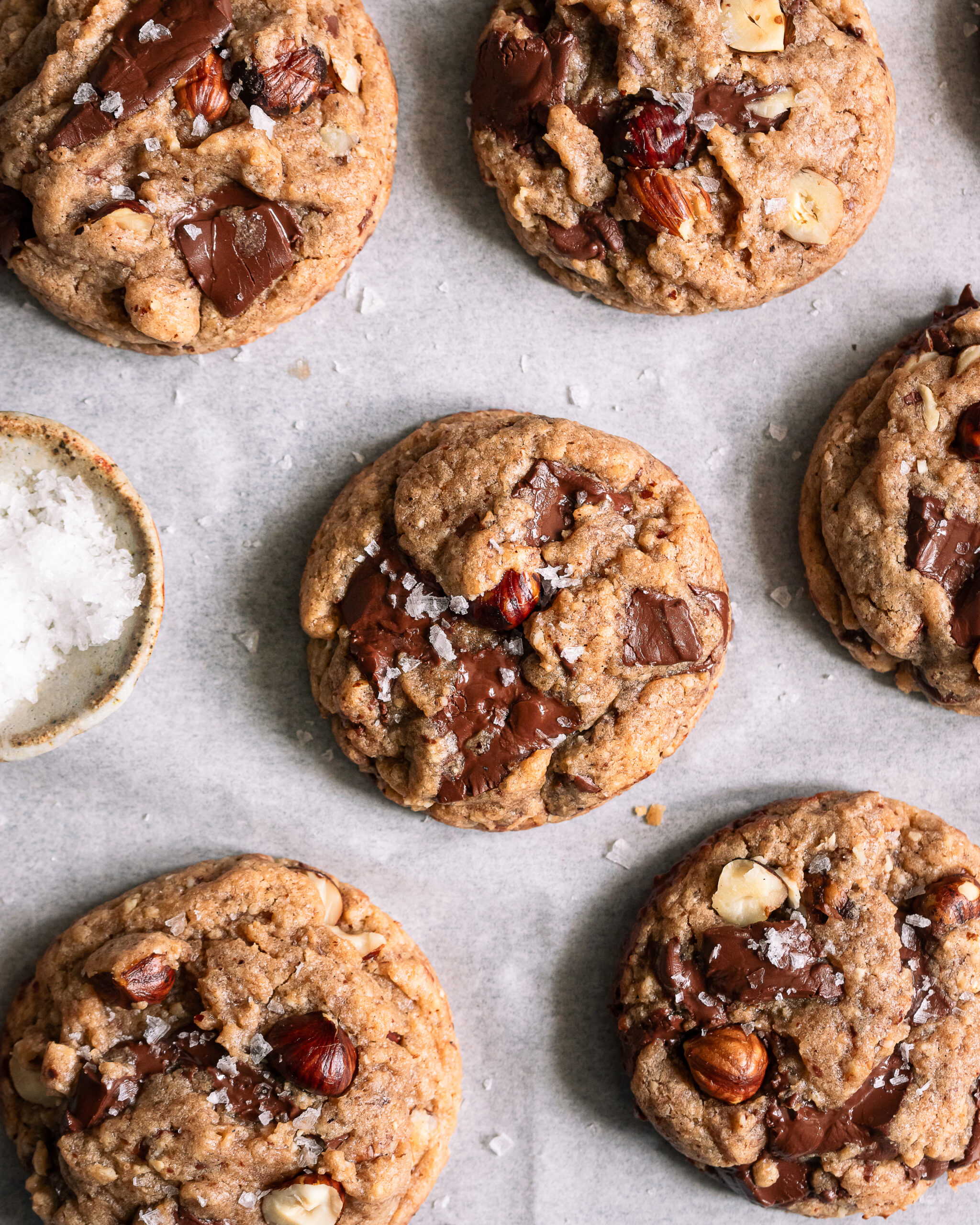 Cookies gourmands chocolat-noisettes - Clemfoodie